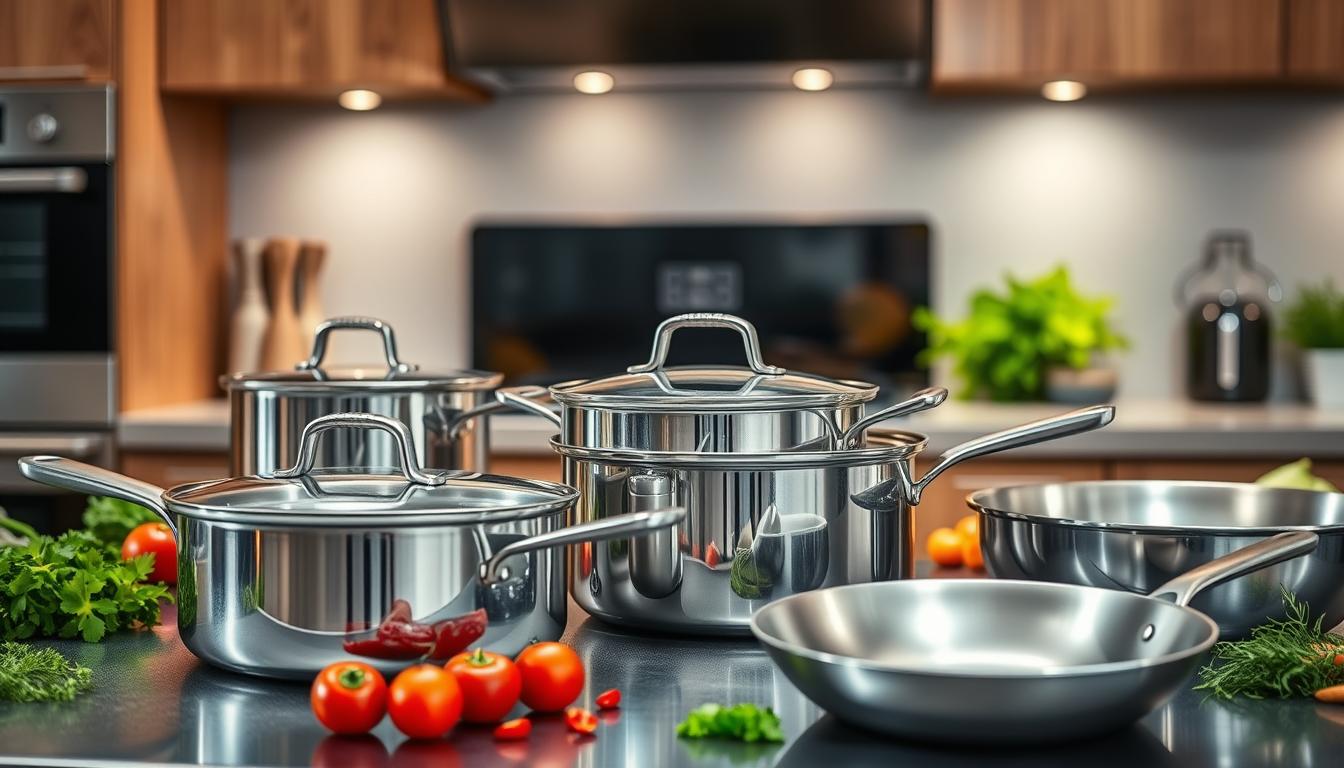Cook with Ease: Induction-Compatible Stainless Steel Cookware ...